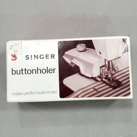 Singer | Other | Singer Buttonholer Attachment 48950 For Slant Needle ...